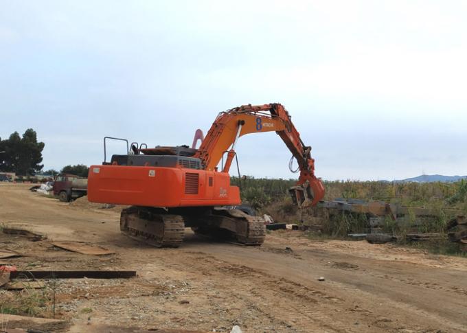360 Degree Excavator Rotating Grapple Q345B Hydraulic Log Grab